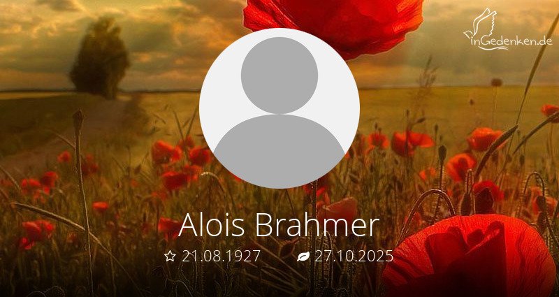 Trauern Sie um Alois Brahmer - Badische Neueste Nachrichten